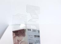 China 0.3mm Rigid PP Frosted Cosmetic Packaging Boxes With Hanger for sale