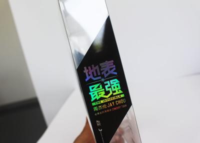 China Laser Printing Fold Packing Rigid Clear Plastic Presentation Box for sale