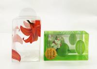 China High Glossiness PET Folding Clear Plastic Gift Boxes With Hanger for sale