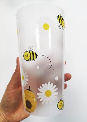 China UV Resistant Bopp PP Resin Cups In Mold Labeling Injection Molding for sale