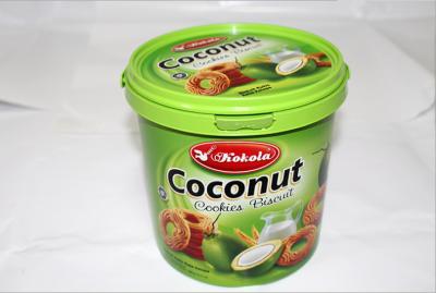 China Waterproof   Plastic Cup  Ice Cream Metallic Biscuits Container Iml Labels for sale