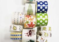 China 15mm Width Biodegradable Watercolor Patterned Washi Tape for sale