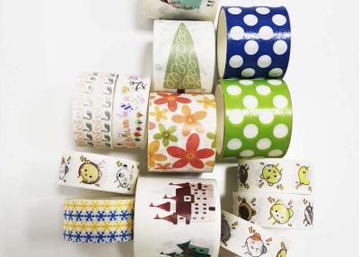 China 15mm Width Biodegradable Watercolor Patterned Washi Tape for sale