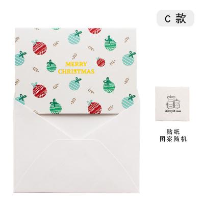 China 12g PMS Happy Christmas Christian Greeting Cards With Envelopes for sale