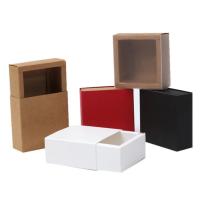 China 350gsm Kraft Paper Novelty Cardboard Socks Packaging Box for sale