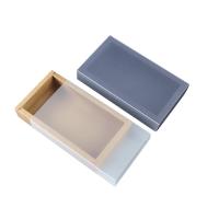 China 350gsm Kraft Paper Novelty Cardboard Socks Packaging Box for sale