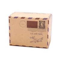 China CMYK Brown Reusable Wedding Kraft Paper Mache Gift Boxes for sale