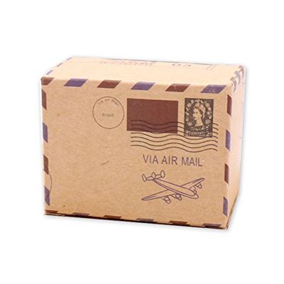 China CMYK Brown Reusable Wedding Kraft Paper Mache Gift Boxes for sale