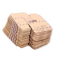 China CMYK Brown Reusable Wedding Kraft Paper Mache Gift Boxes for sale