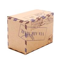 China FDA Eco Vintage Postmail Christmas Candy Paper Chocolate Box for sale
