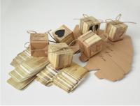 China Love Heart  2x2 Inches Unique Wedding Favour Gift Boxes for sale