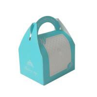 China Asian Valentine Chocolate Box Takeaway Coloured Sweet Gift Box with a Handle for sale