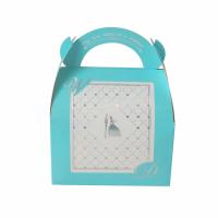 China Asian Valentine Chocolate Box Takeaway Coloured Sweet Gift Box with a Handle for sale