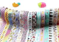 China Papercraft 15mm Washi Tape for sale