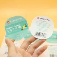 China Roll Waterproof Self Adhesive Food Sticker Label and Barcode Label for sale