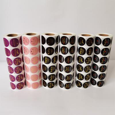 China Thank You for Coming Labels Wedding Thank You Labels for sale
