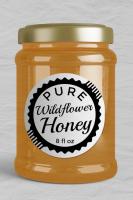 China CMYK Personalised Honey Jam Jar Labels for sale
