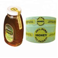 China Honey Jar Seal Labels healthy food product labels for sale