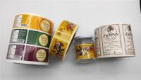 China 24H Service Self Adhesive 20mm Round Private Cosmetic Label Stickers for sale