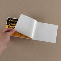 China Customized Logo Self Adhesive Vinyl Label Sticker Oil Resistance for sale