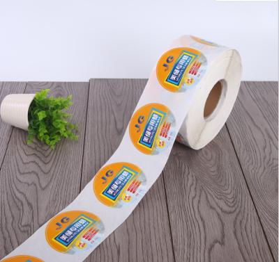 China Full Color Reflective Waterproof Vinyl Stickers laser cut vinyl Label for sale