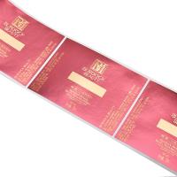 China Healthy Drinking Water Bottle Full Color Hot Stamping Print Sticker Labels for sale