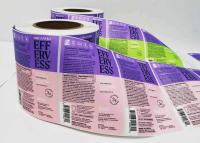 China CMYK Vinyl Personalized Waterproof Labels for sale