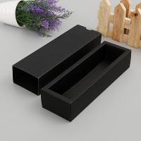 China Black Kraft Box with a Cover Brown Cardboad Gift  Boxes for sale