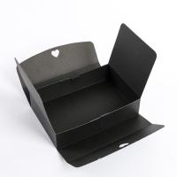 China Whitecard Kraft Paper Gift Boxes With Ribbon for sale