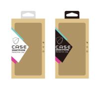China Customized Phone Case Packaging Kraft Paper Box with Clear pvc Window for sale