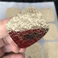 China Hologram Custom 3D Metal Sticker for sale