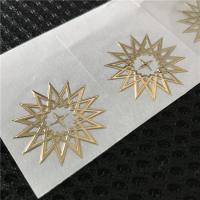 China Hologram Custom 3D Metal Sticker for sale