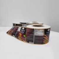 China Fade Resistance PMS Adhesive Bopp Vinyl Honey Jar Metallic Label Stickers for sale