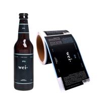 China Customized UV Printed Bopp Homebrew Beer Label Sticker for sale