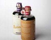 China UV Varnished Beer Bottle Bopp Adhesive Label Sticker for sale