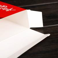 China 0.8mm Recyclable Cookie Embossed Cardboard Gift Box for sale