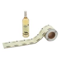 China Waterproof Premium Paper Sparkling Wine Labels Beverage Bottle Labels for sale