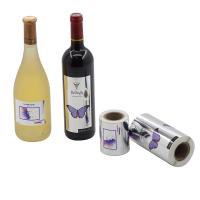 China Waterproof Premium Paper Sparkling Wine Labels Beverage Bottle Labels for sale