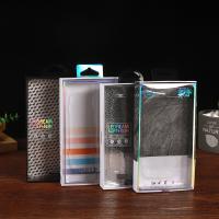 China Gloss Lamination Hanger Hole Cell Phone Clear Packaging Box for sale