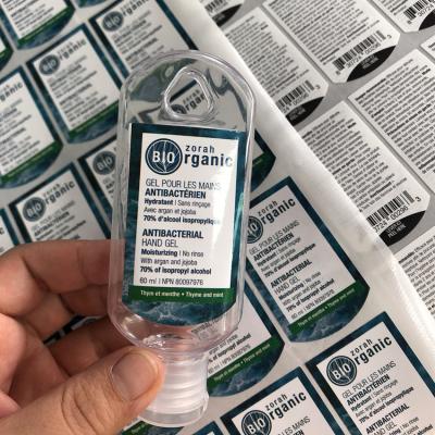 China Essentional Oil Labels Custom Labels for oil Bottle for sale