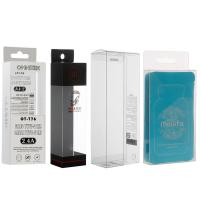 China Rectange CMYK Clear Pvc Gift Boxes With Hanger pvc Carton Box for sale