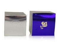 China Anti Scratch Glossy Paper Foil Stamped Gift Boxes For Make Up Product Packaging for sale