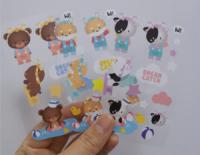 China Decorative CMYK Print Sticker Labels For Plastic Tumbler for sale