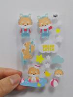 China UV Resistant Vinyl Bopp Print Sticker Labels For Auto Mugs Vacumm Tumbler for Girls for sale