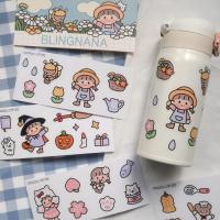 China UV Resistant Vinyl Bopp Print Sticker Labels For Auto Mugs Vacumm Tumbler for Girls for sale