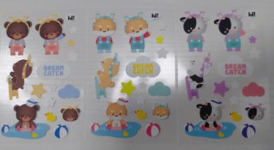 China Waterproof Plastic Mug Tumbler Adhesive Vinyl Stickers for sale
