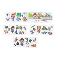 China Die Cut Skateboard Luggage Adhesive Vinyl Stickers for sale
