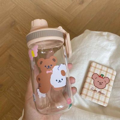 China PP Waterproof CMYK Decorative Water Bottle Stickers for sale