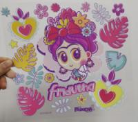 China Clear PVC Insert of double wall Plastic Tumbler for sale