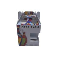 China CMYK Wine Subscription Box laminated Arched Wine Shipping Box for sale